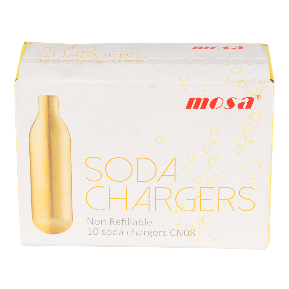 Mosa Soda Siphon Chargers (10-pack) – ChefEquipment.com