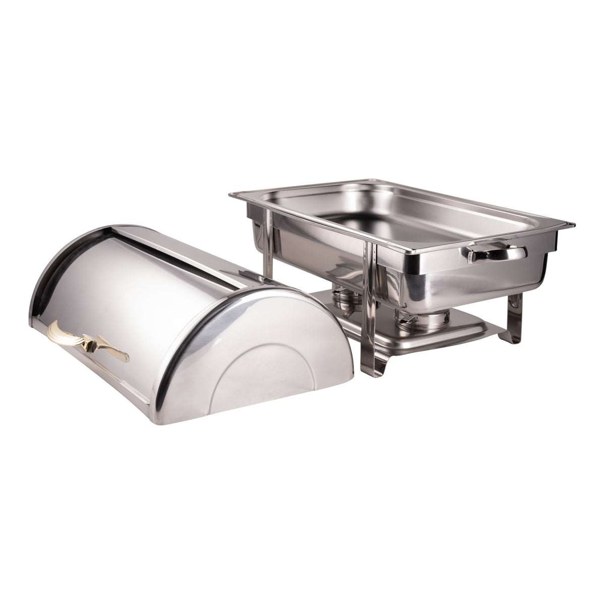 Browne Economy Roll Top Chafer, Rectangular, Stainless Steel ...