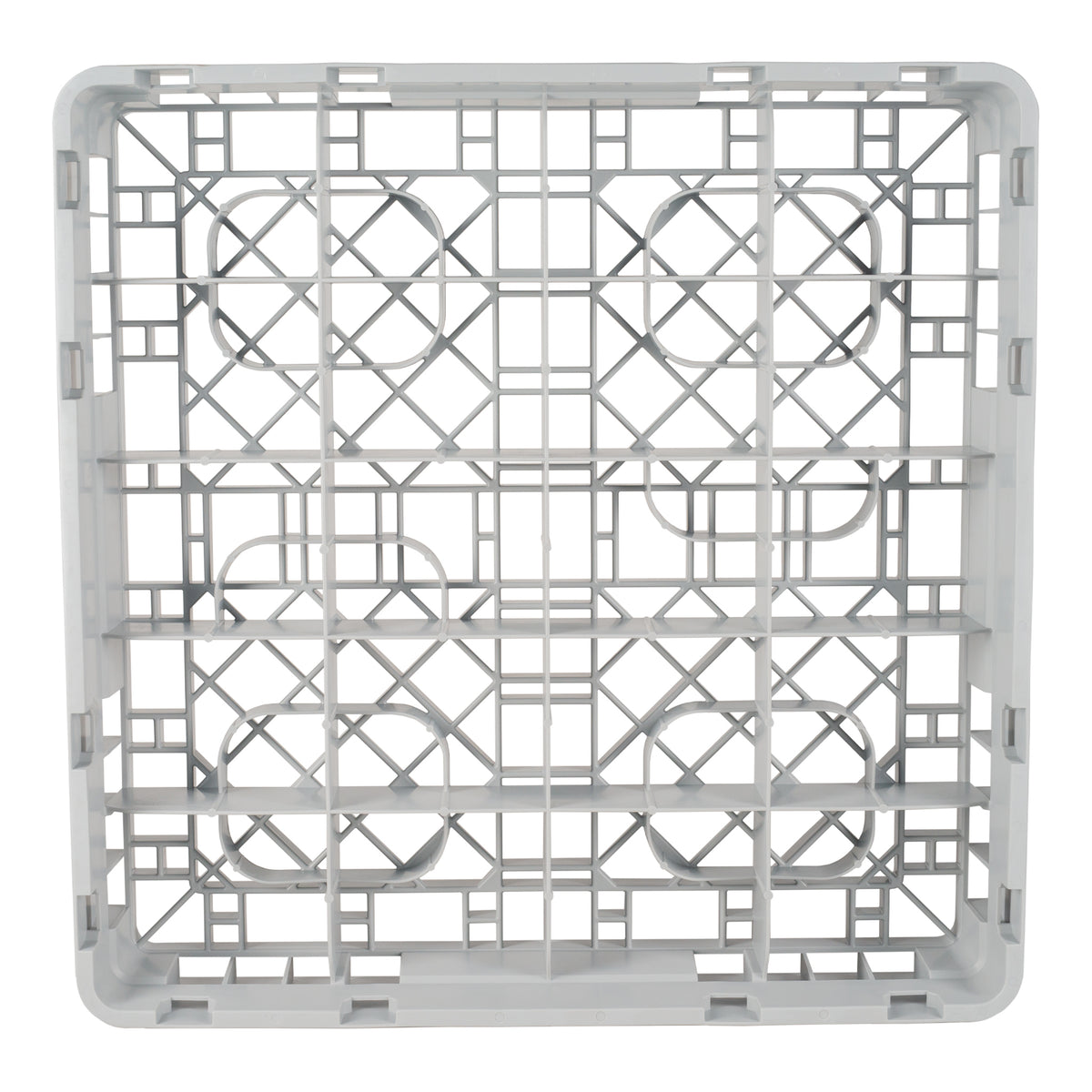 Cambro Camrack Cup Rack, 20 Compartment, 2 5/8" Deep, RH Logo/Grey ...