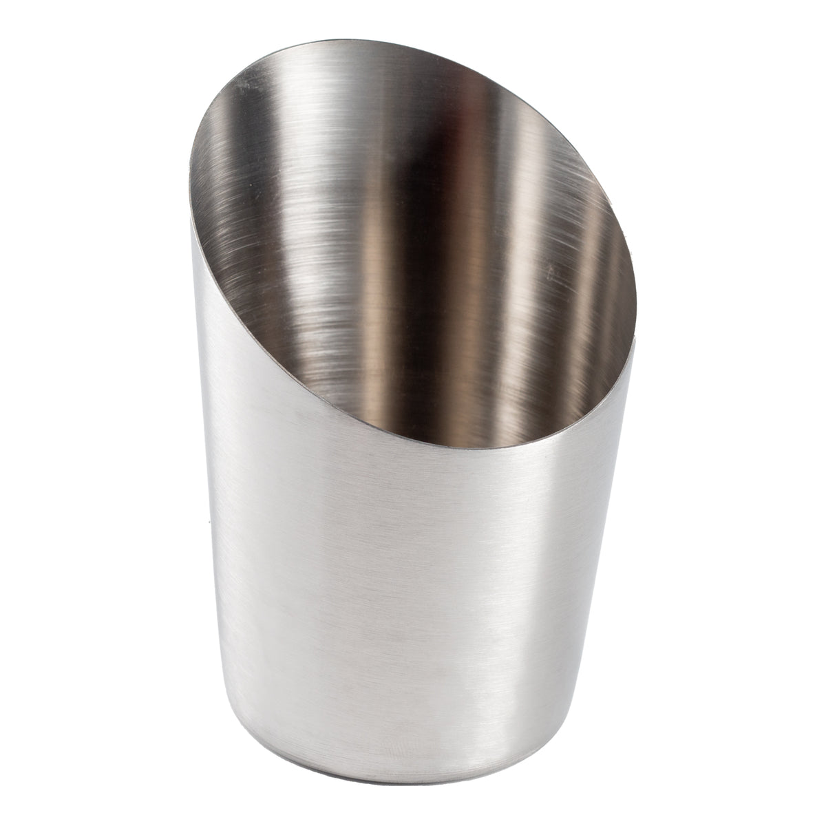American Metalcraft Angled Fry Cup, 12 oz, Stainless Steel ...