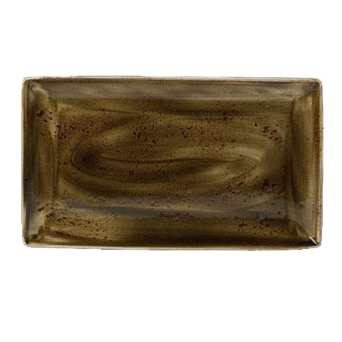 Steelite Craft Rectangle Tray, 12.5" x 7.5", Brown (6-pack), FINAL SAL ...