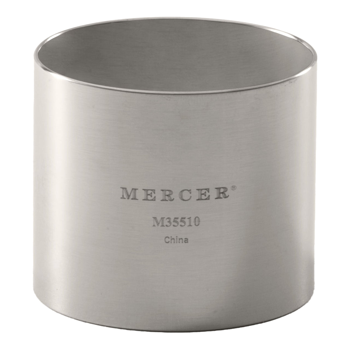 Mercer Ring Mold, 1 3/4" Deep, Stainless Steel – ChefEquipment.com