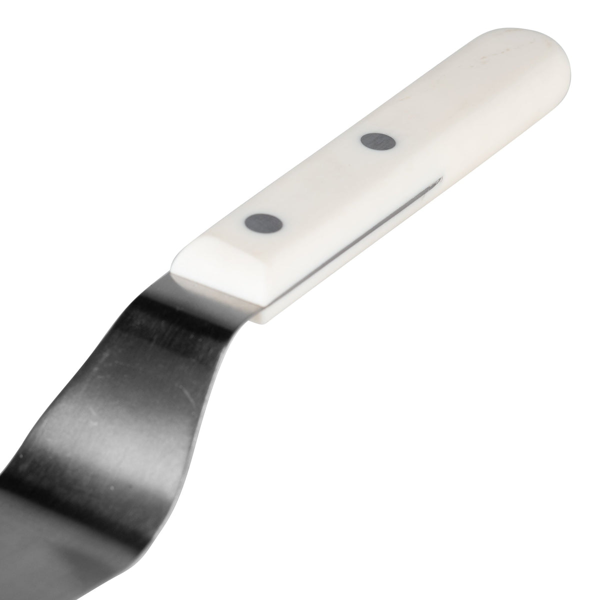 Ateco Offset Spatula, White POM Handle, 4.5", FINAL SALE ...