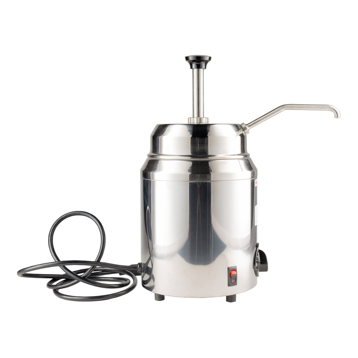 Server Topping Warmer with Pump, 3 qt, Stainless Steel, 120V ...