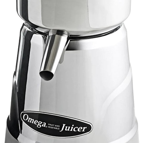 Omega C-20C Commercial Electric Citrus Juicer, Chrome, 121V ...