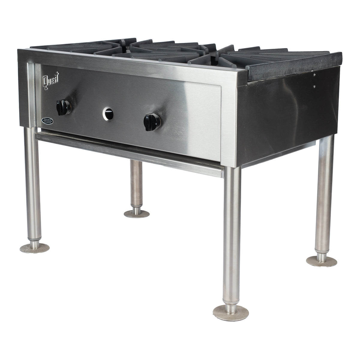 Quest Gas Stock Pot Cooktop, 2 Burners Wide, Natural Gas, FINAL SALE ...