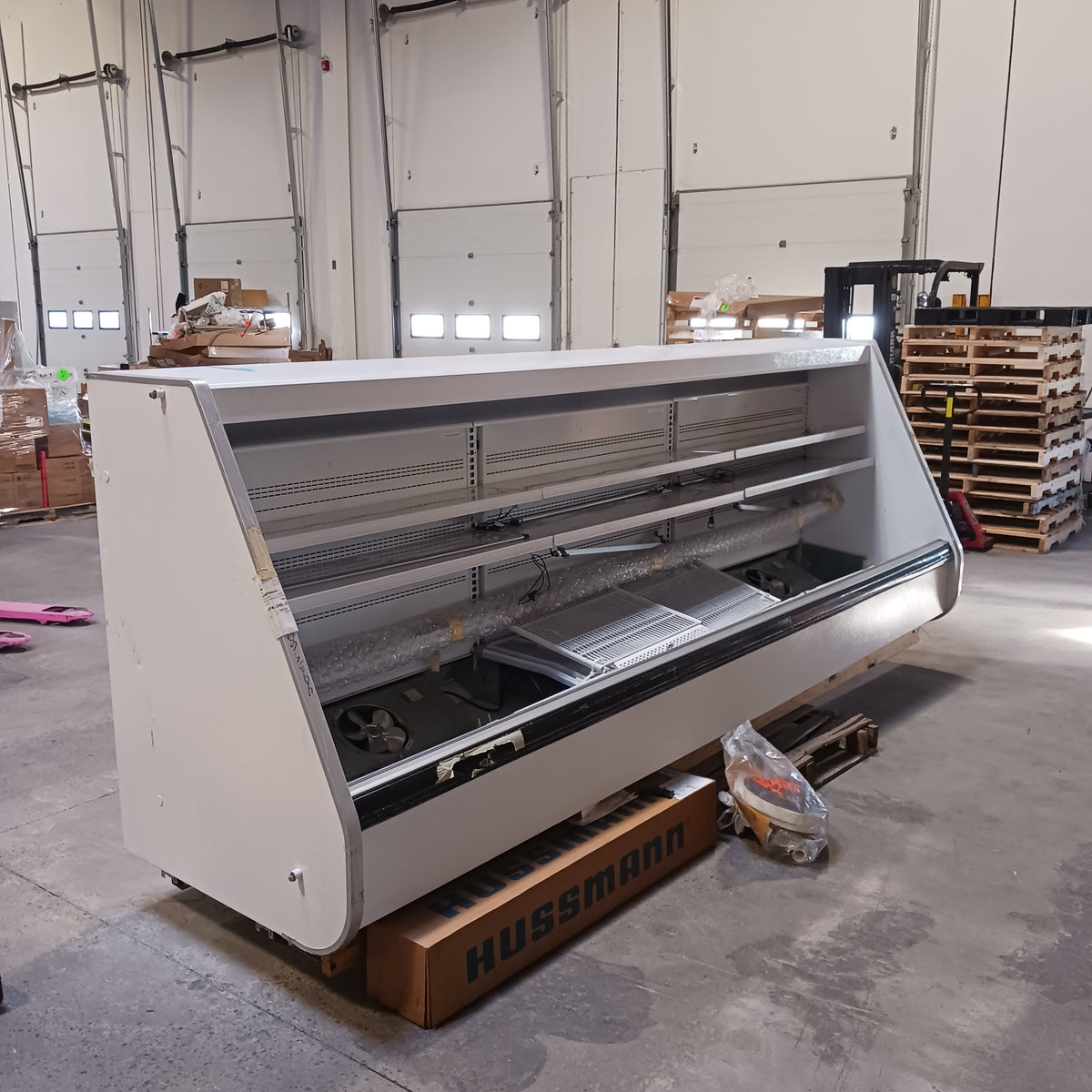 Hussman C2NX12XLPM Merchandiser Refrigerator, Horizontal Air Curtain ...