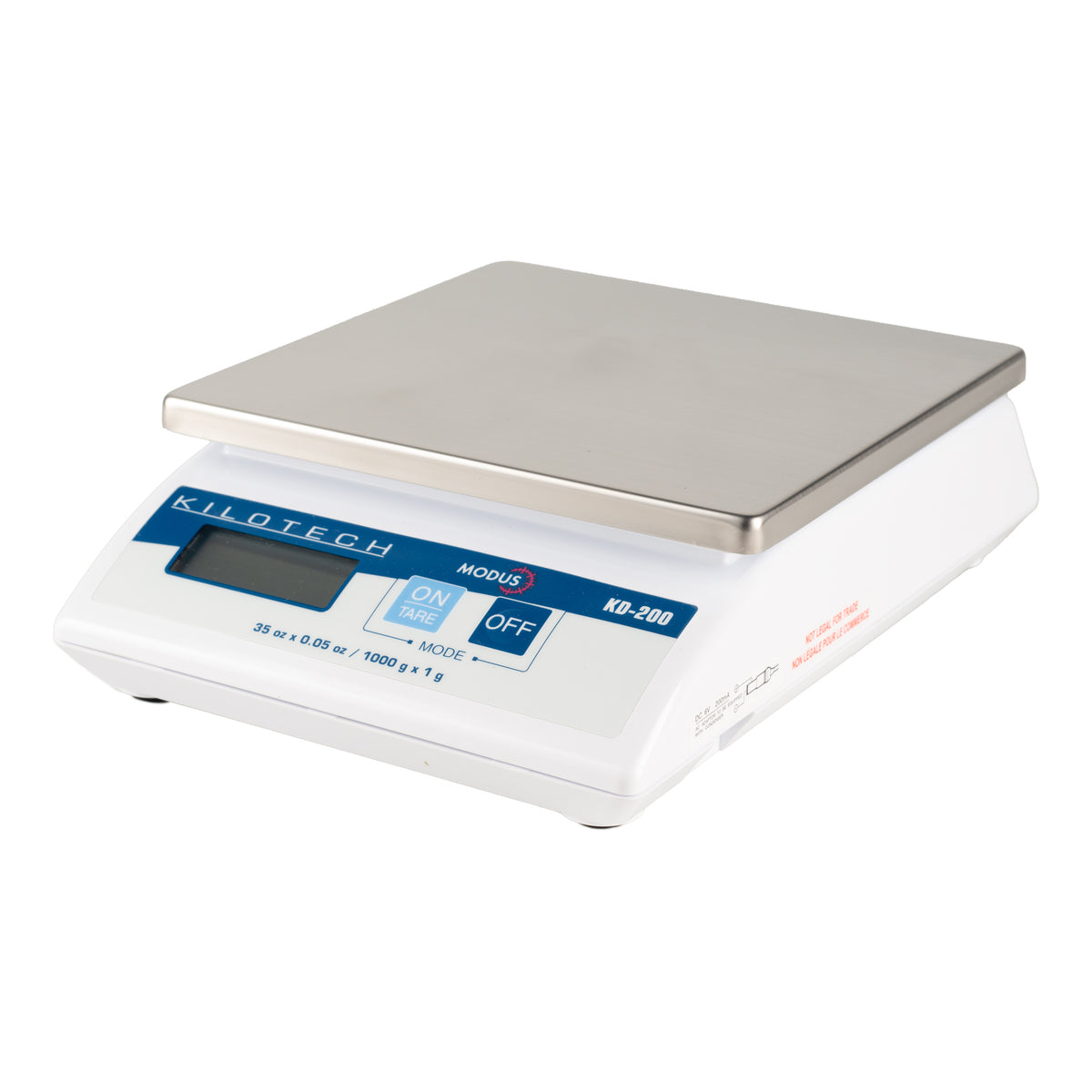 Kilotech KD-200-110 Digital Portion Scale, 1 kg – ChefEquipment.com
