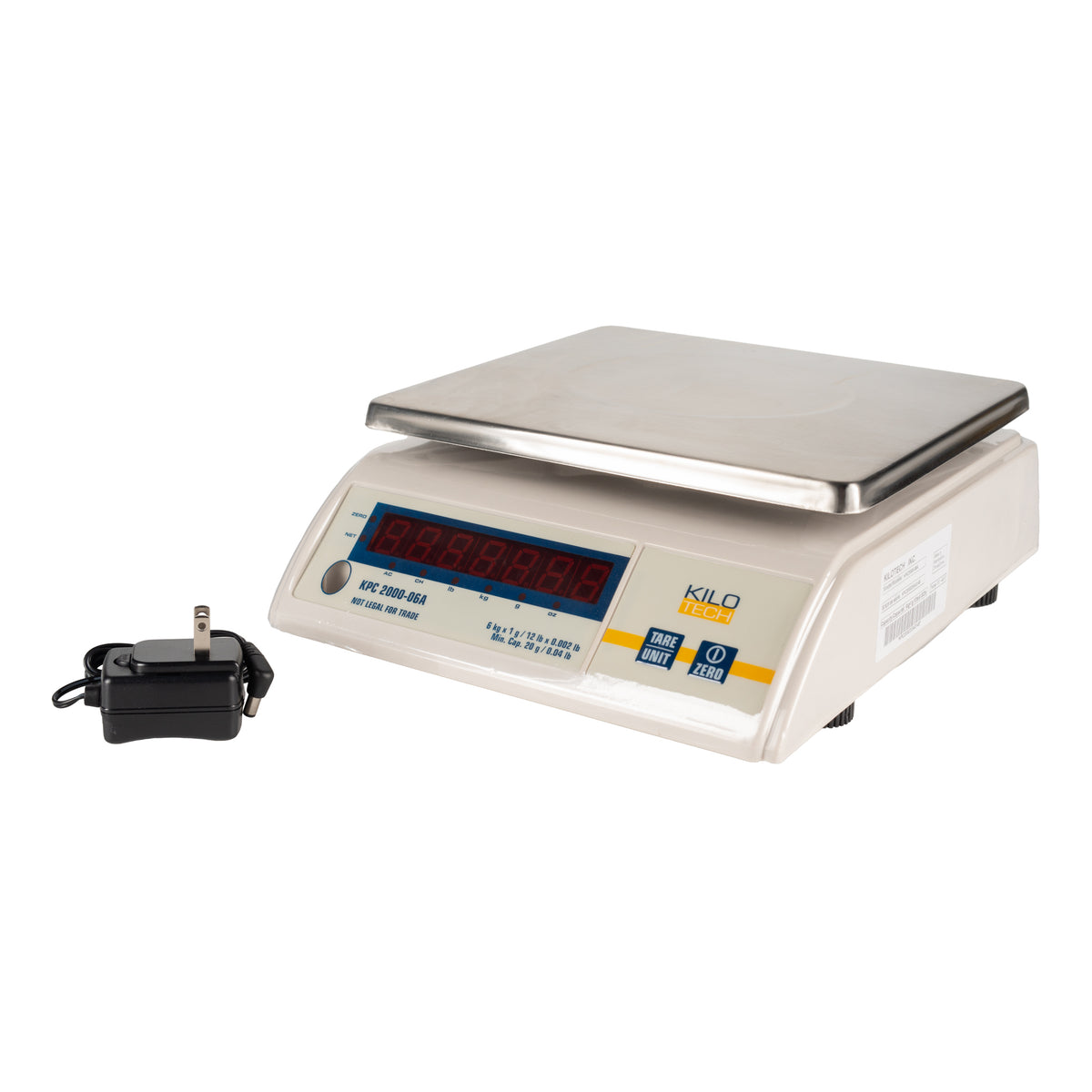 Kilotech KPC-2000-06A Digital Portion Control Scale, 6 kg ...