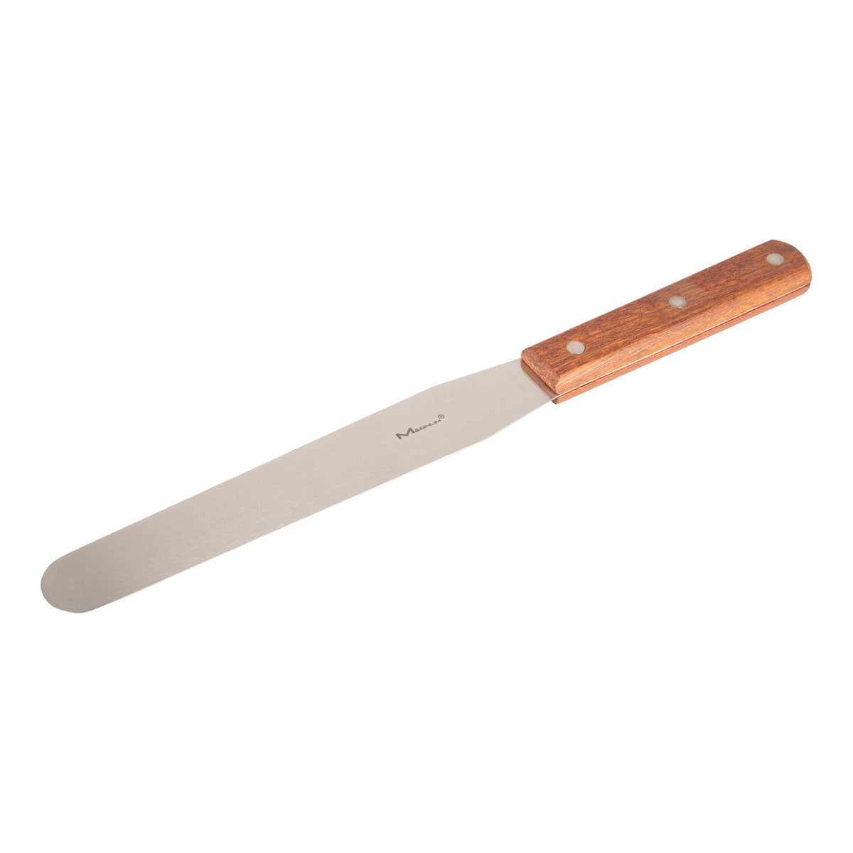 Rabco Straight Edge Spatula, Stainless Steel/Wood Handle ...