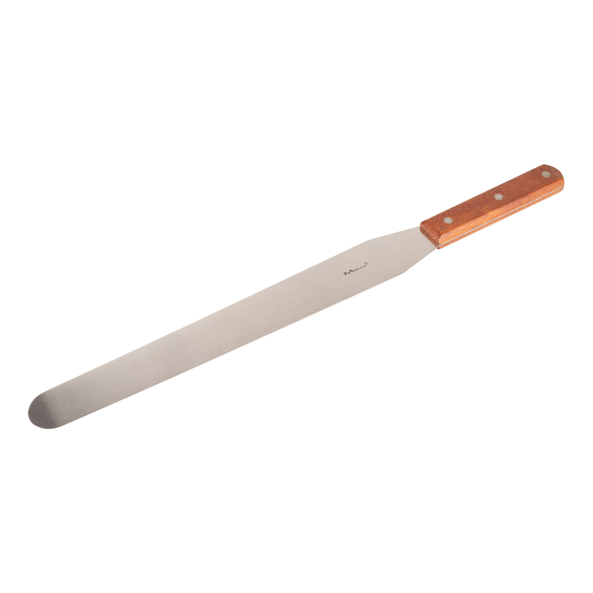 Rabco Straight Edge Spatula, Stainless Steel/Black Plastic ...