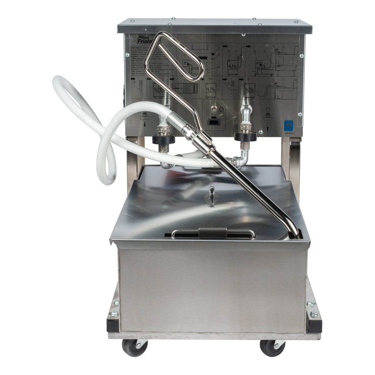 Pitco P14 Portable Oil Filtration Machine, 55 lb Capacity, 120V ...