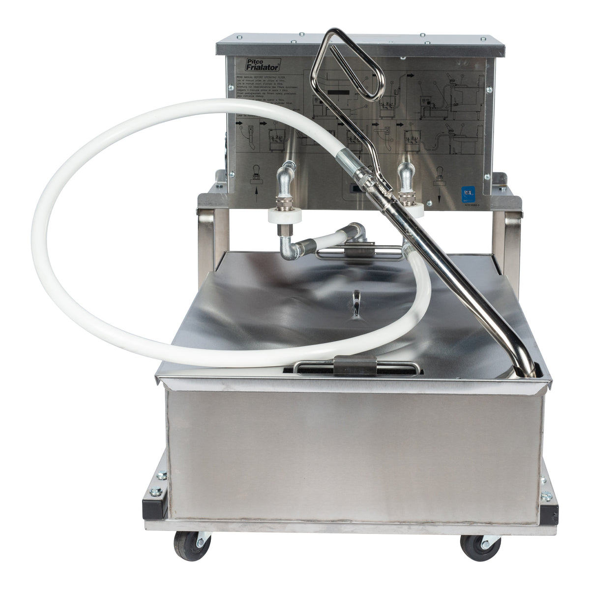 Pitco P18 Portable Oil Filtration Machine, 75 lb Capacity, 120V ...