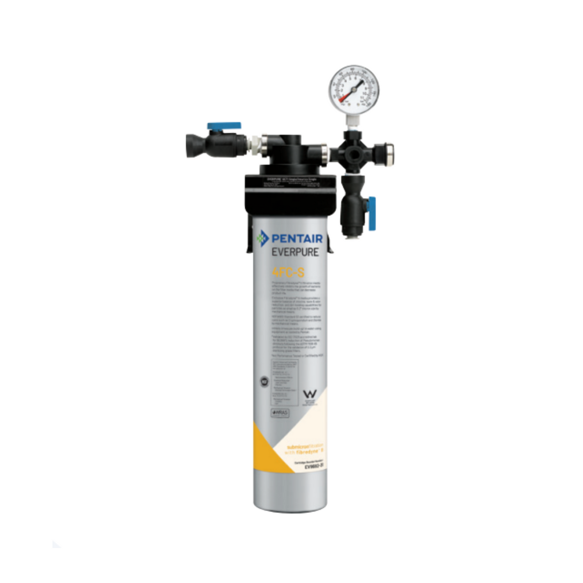 Pentair Everpure QC71 Single 4FC-S Water Filtration System ...
