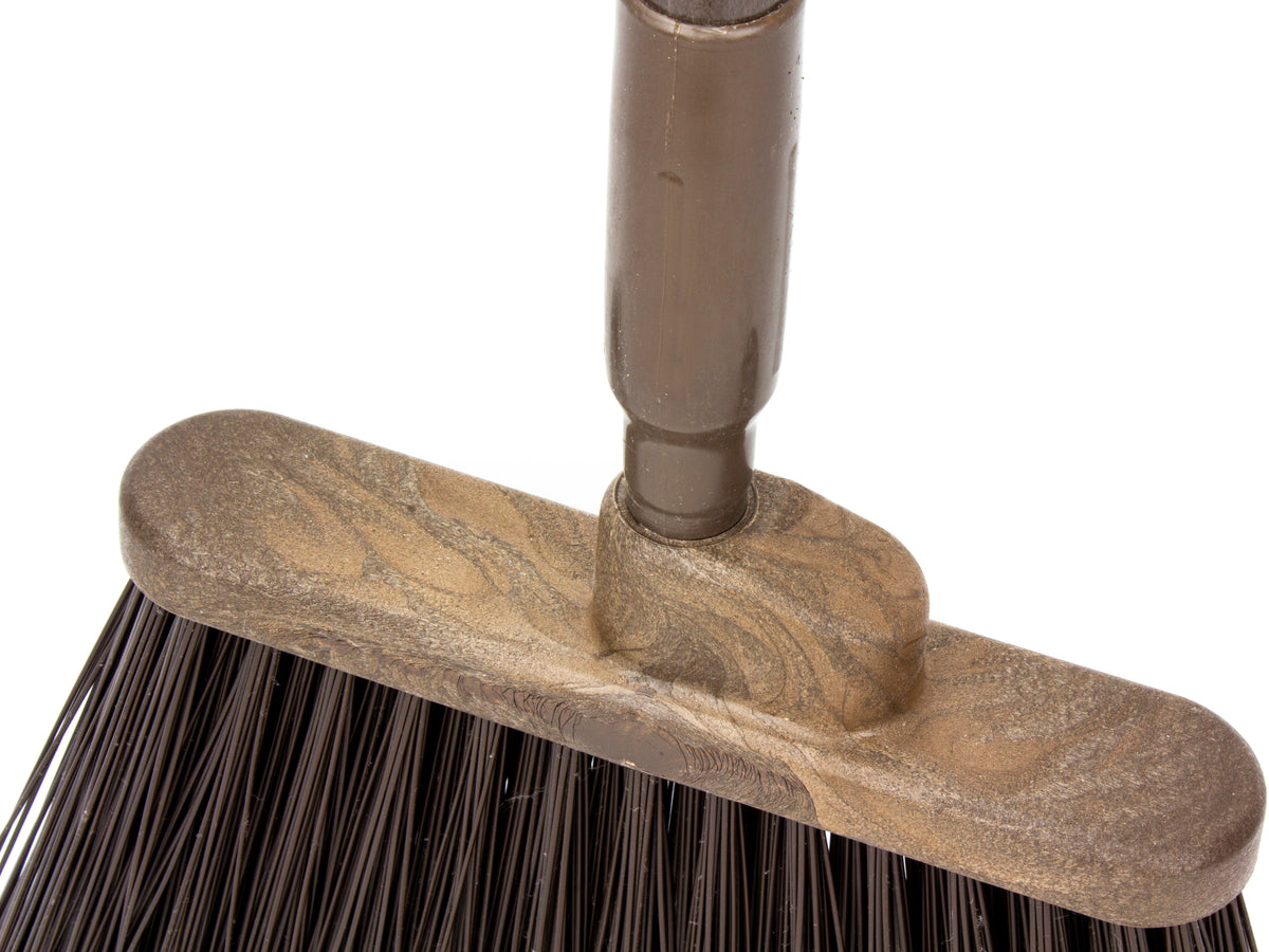 Carlisle Duo-Sweep Flagged Angle Broom, 56", Brown – ChefEquipment.com