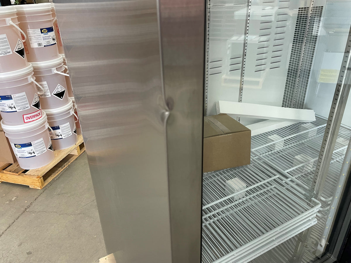 Habco SE42HCSXG Dependable Series Refrigerator, Double Glass Sliding D ...