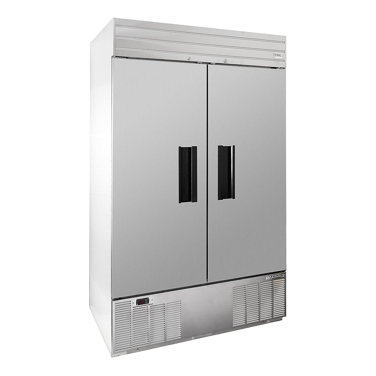 Habco SE46HCSA Dependable Series Refrigerator, Double Stainless Steel ...