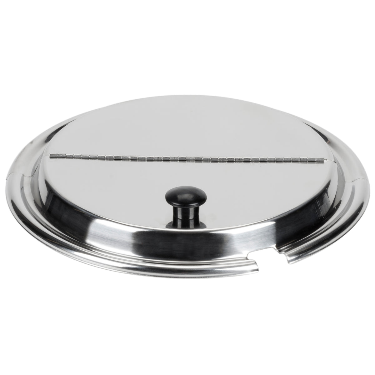 Vollrath Round Hinged Insert Cover with Slot – ChefEquipment.com
