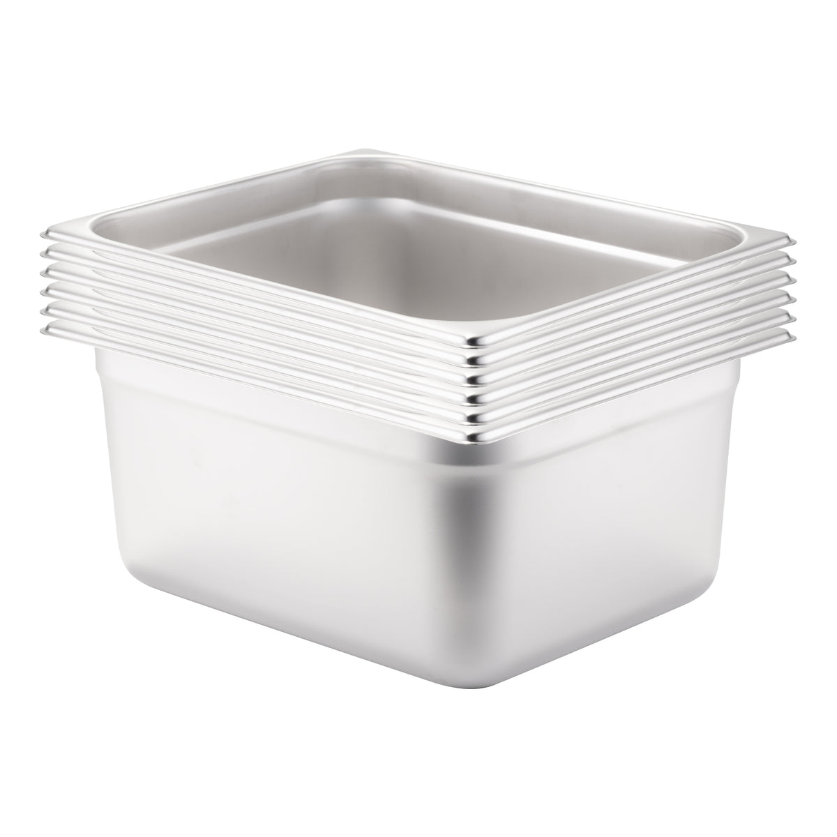 SignatureWares Half Size Food Pan, 6" Deep, 24 Gauge Stainless Steel ...