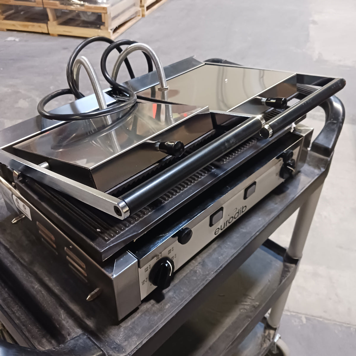 Eurodib PD3000 200 PD Series "R" Large Panini Grill, 220V, SCRATCH & D ...