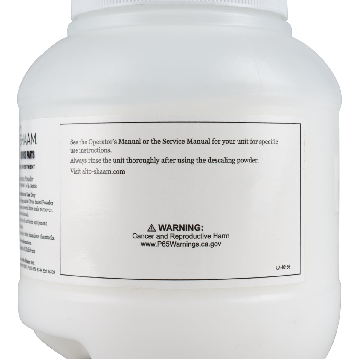 Alto-Shaam ScaleFree Descaling Powder, 4 lb – ChefEquipment.com