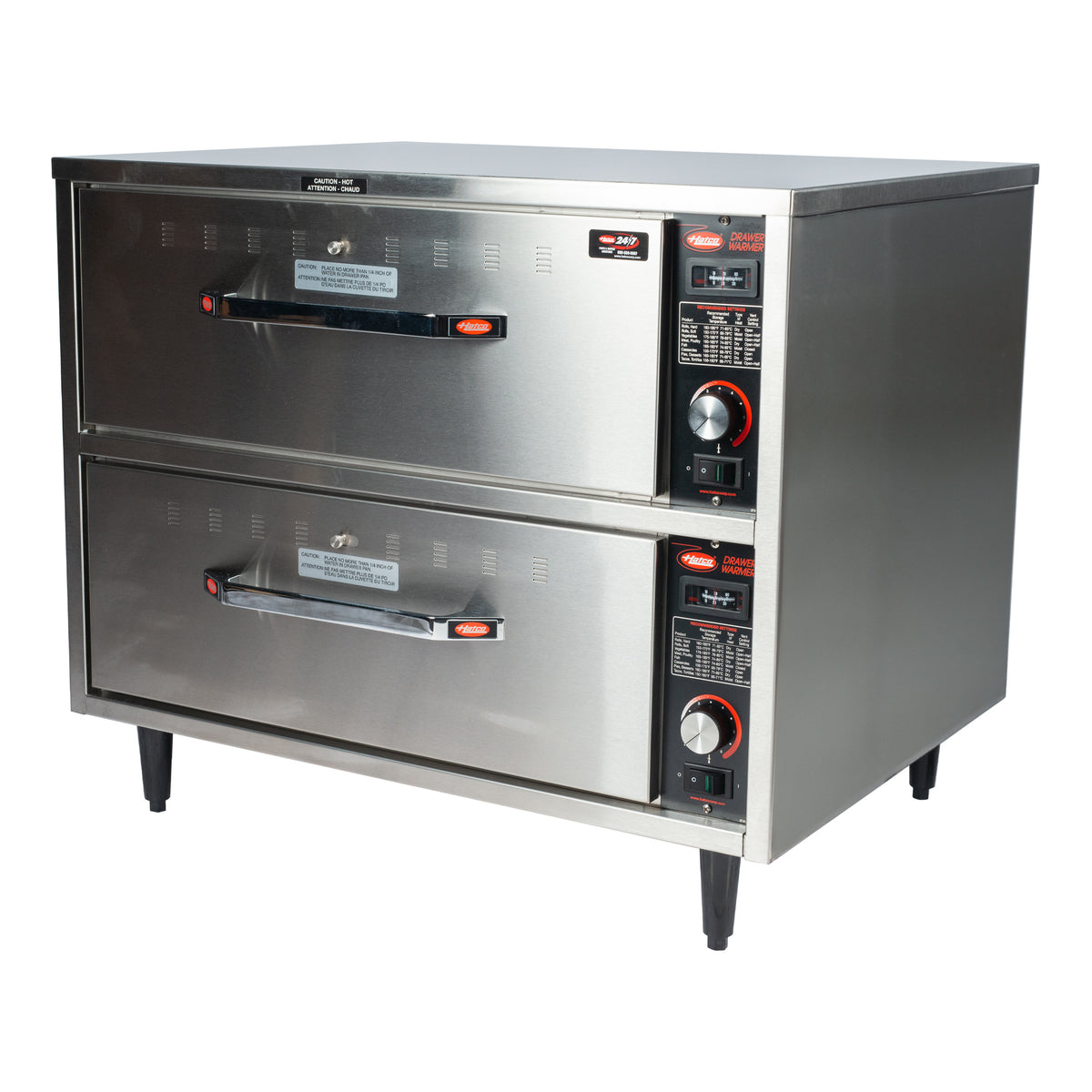 Hatco HDW-2 Freestanding 2 Drawer Warmer Unit, 120 V, FINAL SALE ...