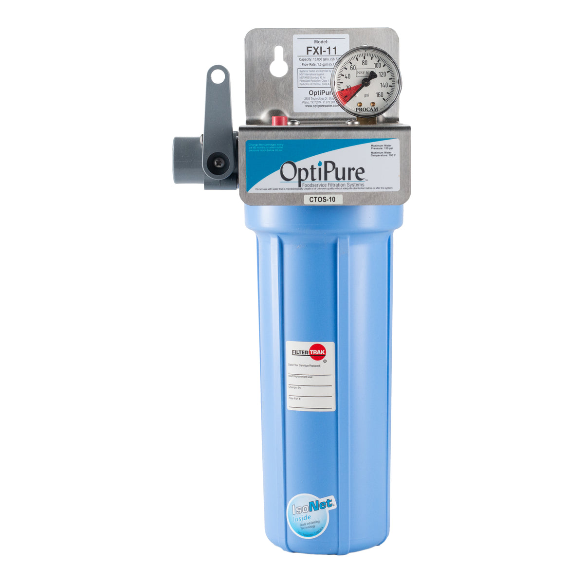 OptiPure FXI-11 Single Housing Water Treatment System – ChefEquipment.com