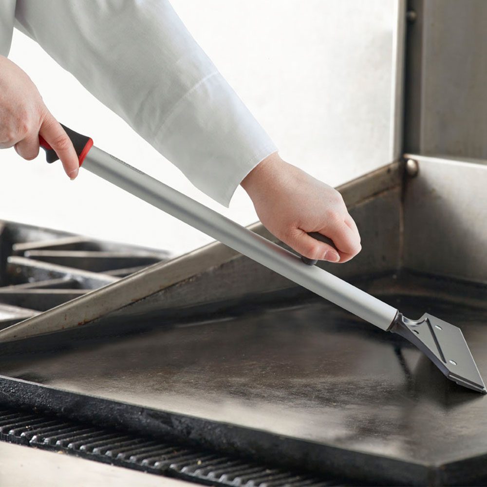 Chef Master Griddle Scraper with Dual Handle, 23" – ChefEquipment.com