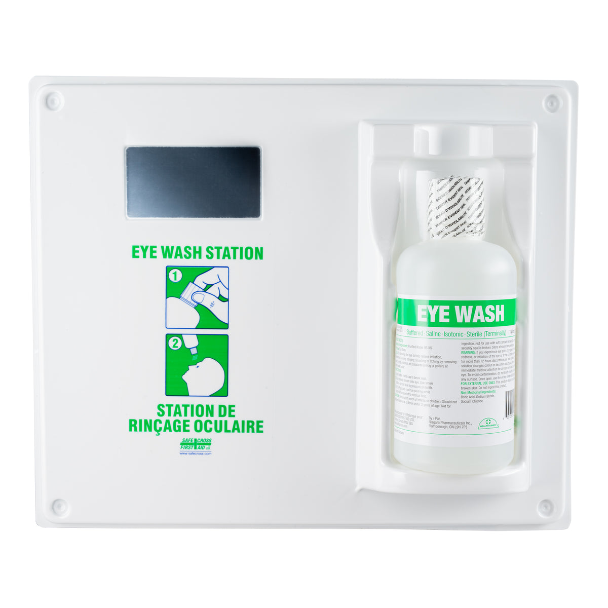 BIOS Eye Wash Station with Solution, Grey – ChefEquipment.com