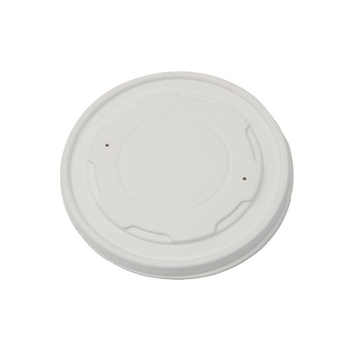 Eco-Packaging Compostable Fibre Lid for 12-32 oz Paper Soup Cup (500-p ...
