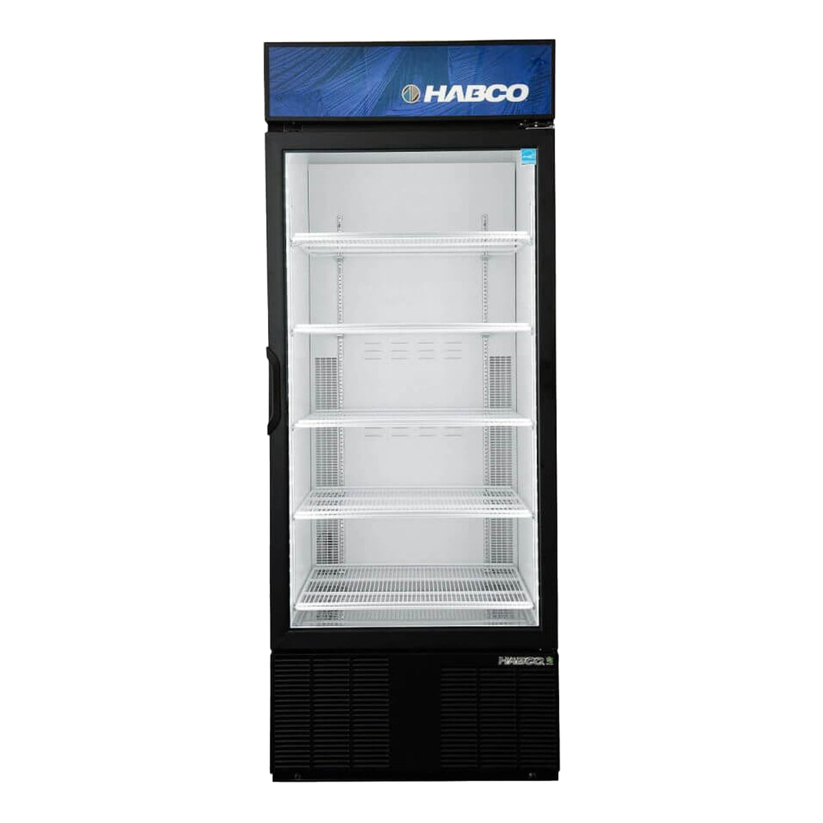 Habco ESM28HC Cold Space Merchandiser Refrigerator, Single Glass Swing ...