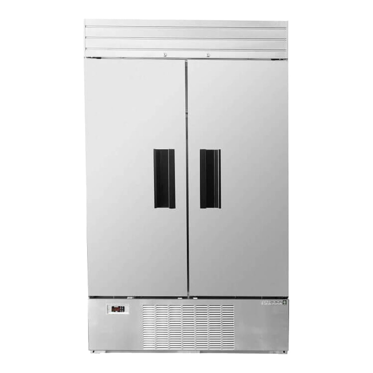 Habco SF46HCSX Stainless Xterior Freezer, Double Stainless Steel Swing ...