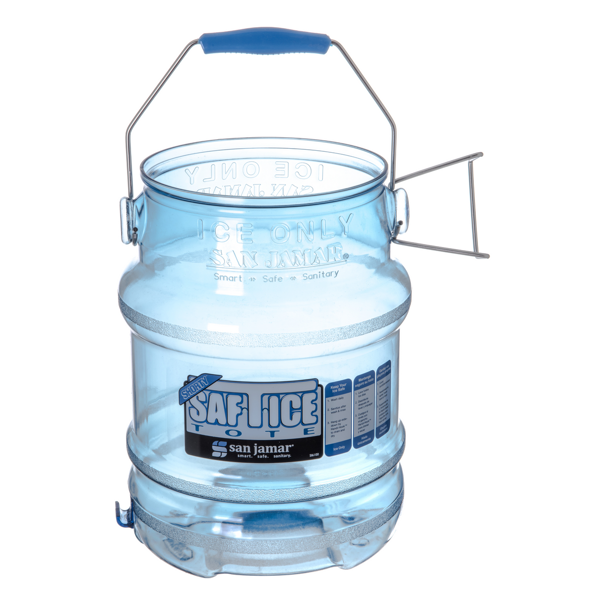 San Jamar Saf-T-Ice Tote, 5 Gal – ChefEquipment.com