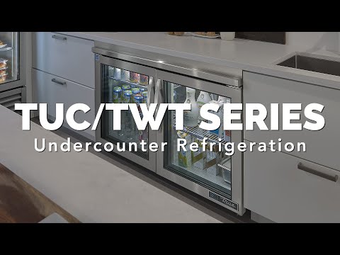 True TUC-48-HC 48" Double Door Undercounter Refrigerator ...