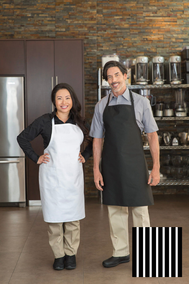 Premium Uniforms Designer Apron, 2 Pockets, Gangster Stripe ...