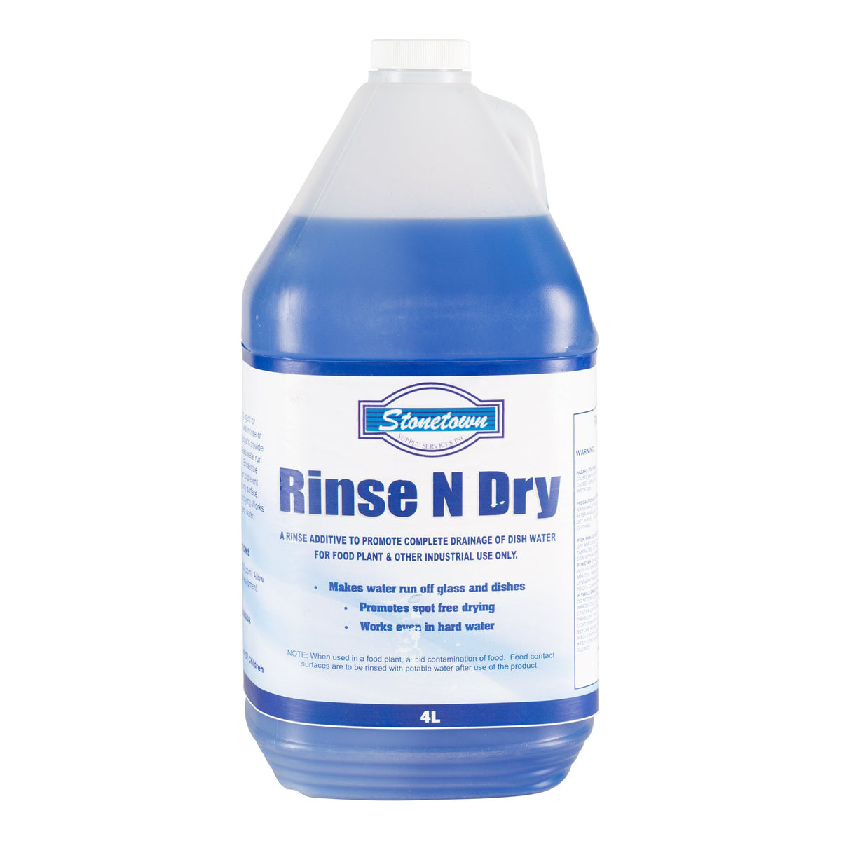 Stonetown Supply Rinse N Dry Additive, 4L – ChefEquipment.com