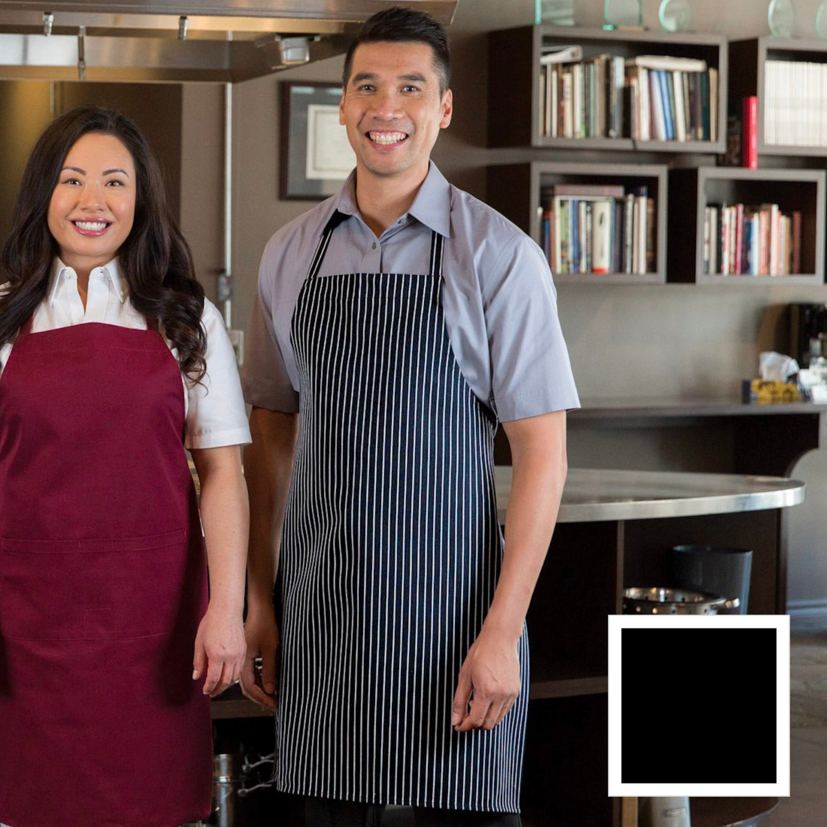 Premium Uniforms Standard Bib No Pocket Apron – ChefEquipment.com