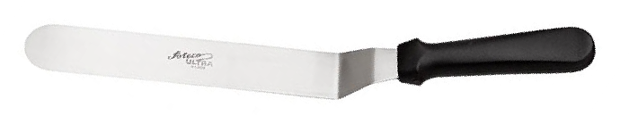 Ateco Offset Spatula, Black Plastic Handle – ChefEquipment.com