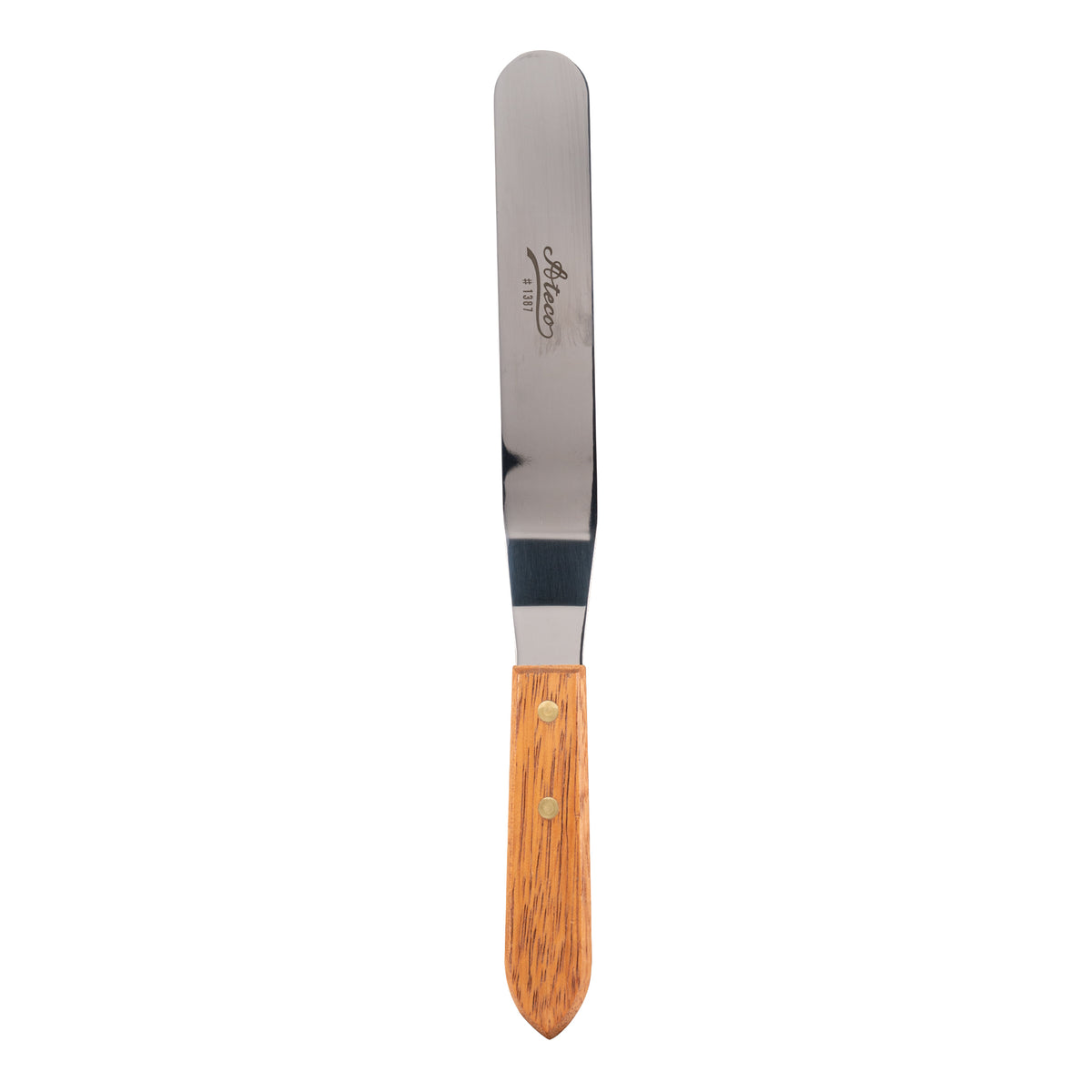 Ateco Offset Spatula, Wood Handle – ChefEquipment.com