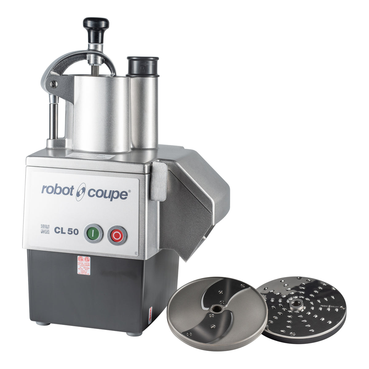 Robot Coupe | CL50E Continuous Feed Vegetable Prep Food Processor, 1.5 ...