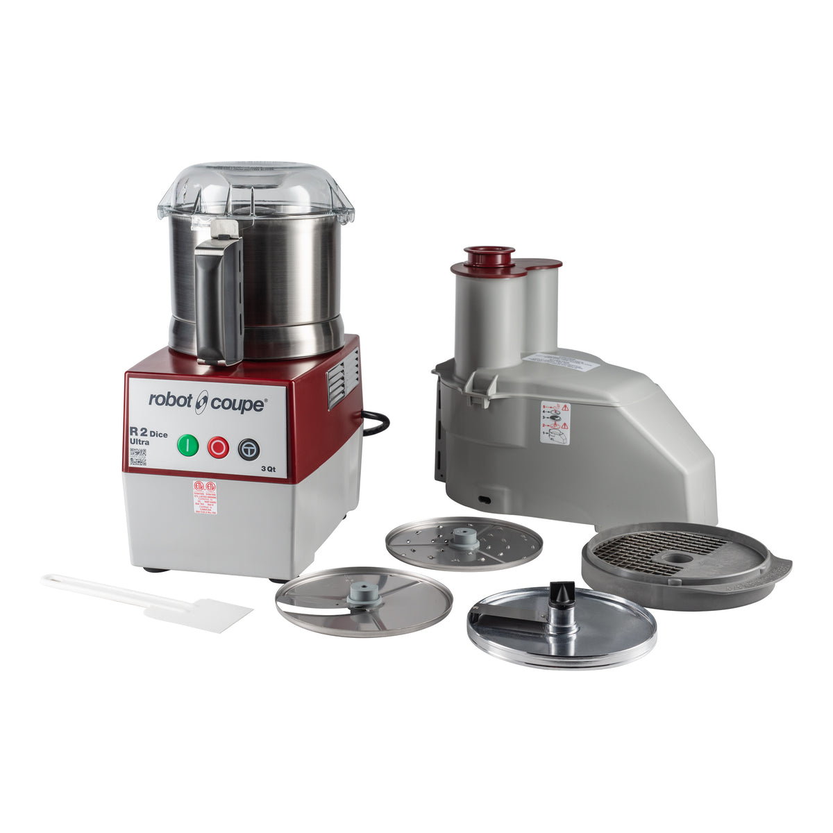 Robot Coupe | R2Dice Ultra Combination Food Processor, Stainless Steel ...