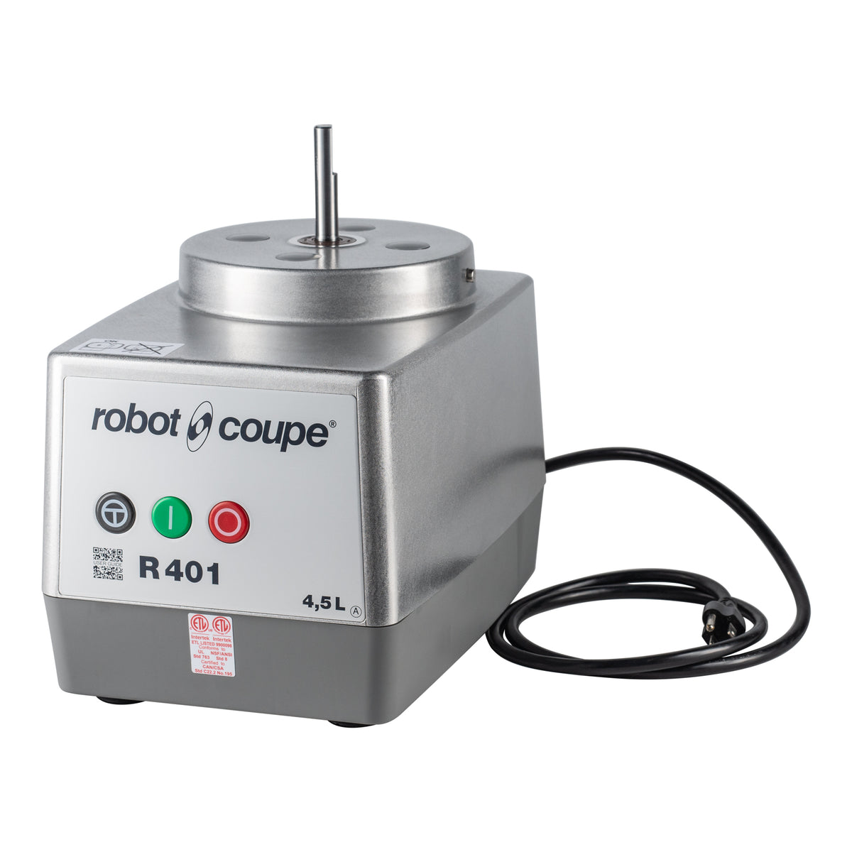 Robot Coupe | R401 Combination Food Processor, Stainless Steel 4.5 qt ...