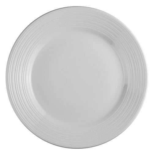 Steelite Royal Porcelain Belisa Wide Rim Plate, 9", White (24-pack ...