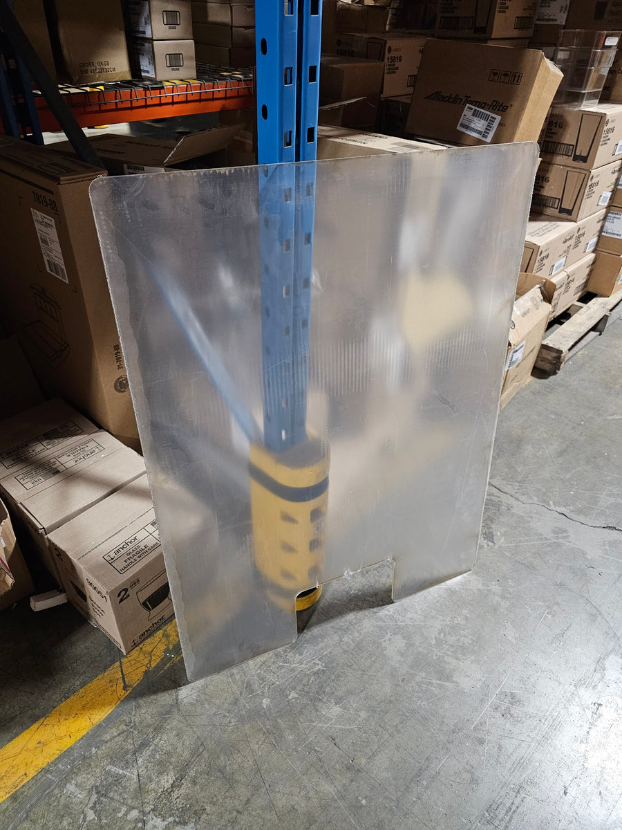 Quest Cashier Shield, 30" wide x 40" high, Plexiglass, FINAL SALE ...