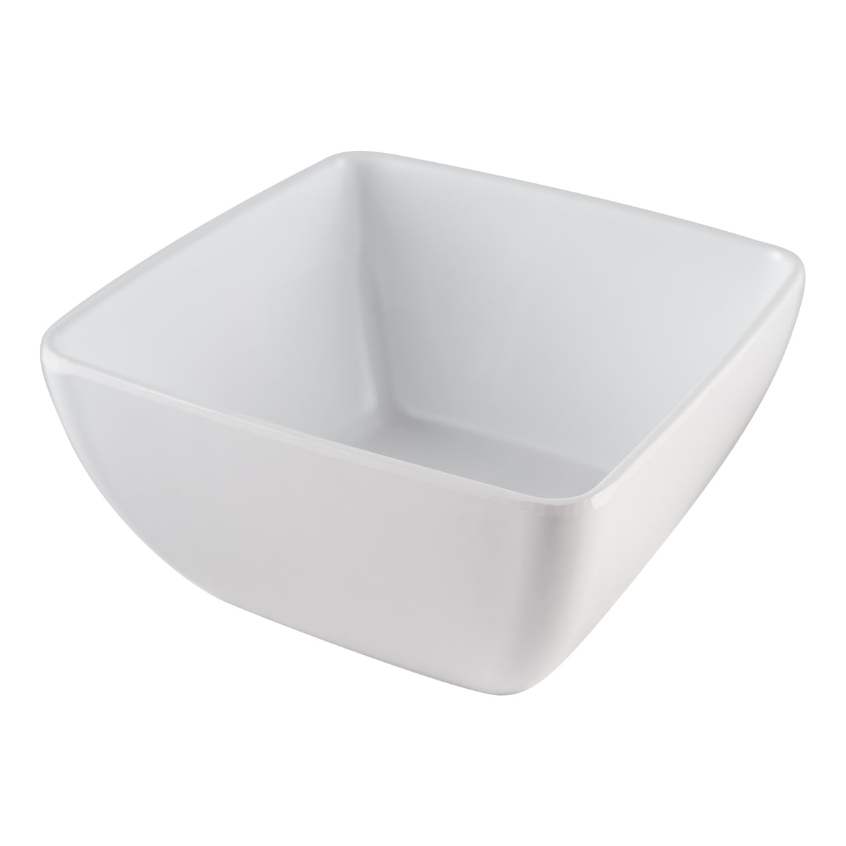 TableArt Square Bowl, White Plastic, FINAL SALE – ChefEquipment.com