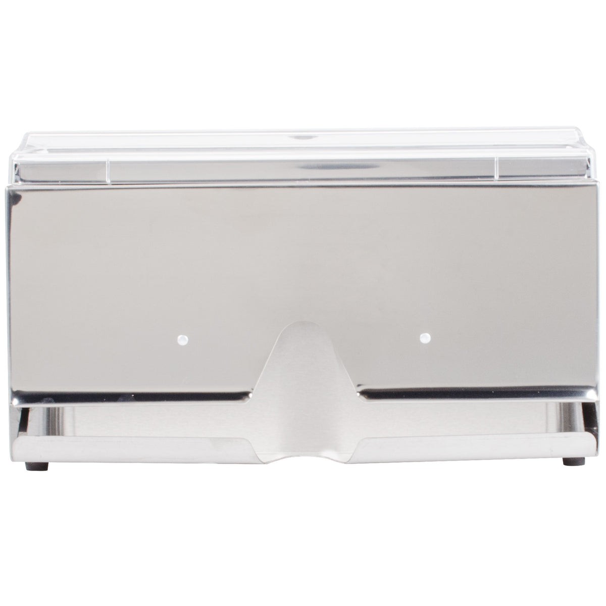 Vollrath One-Sided Wrapped Straw Dispenser, Stainless Steel ...