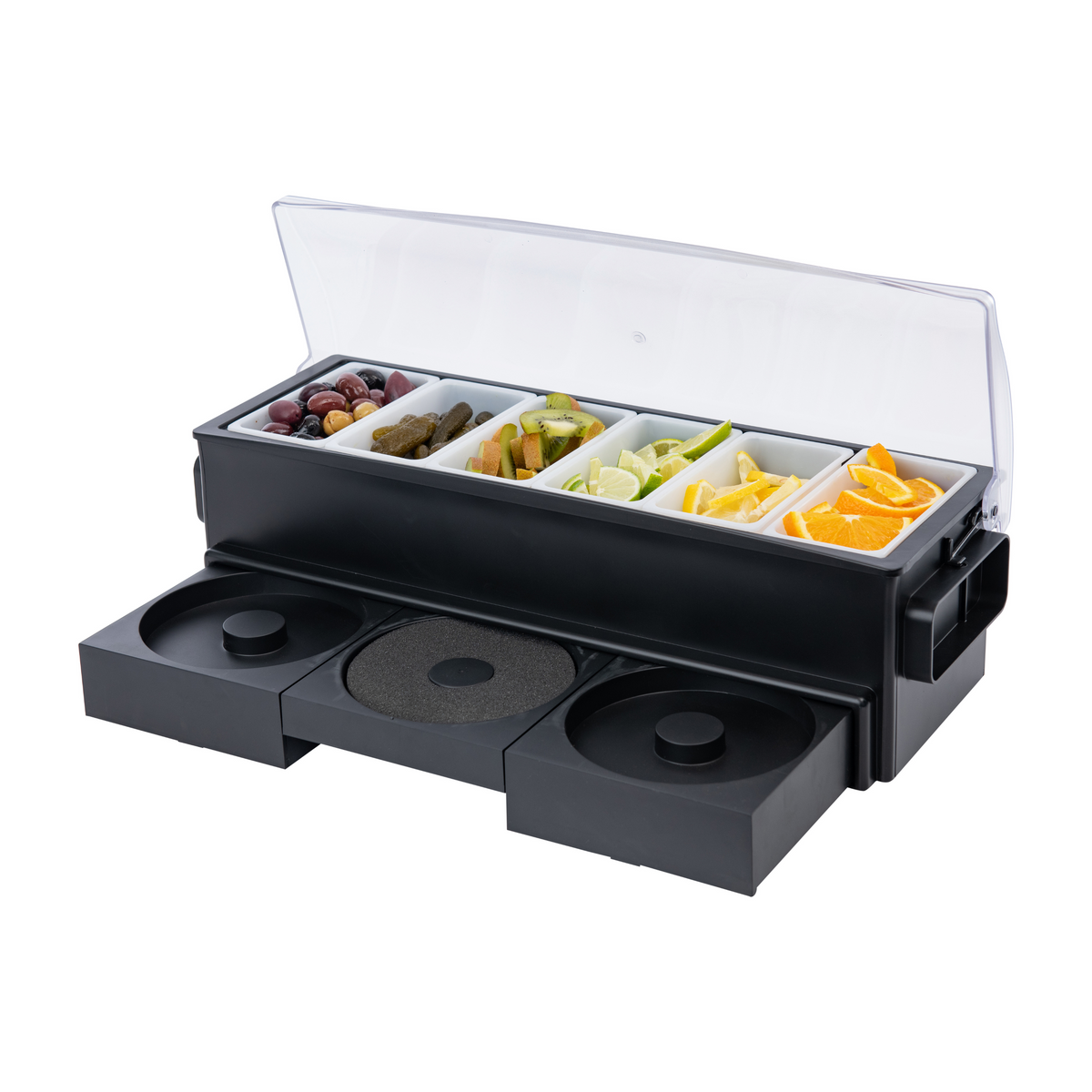 Browne All-In-One Bar Caddy, 6 Compartments and Rimmer Station ...