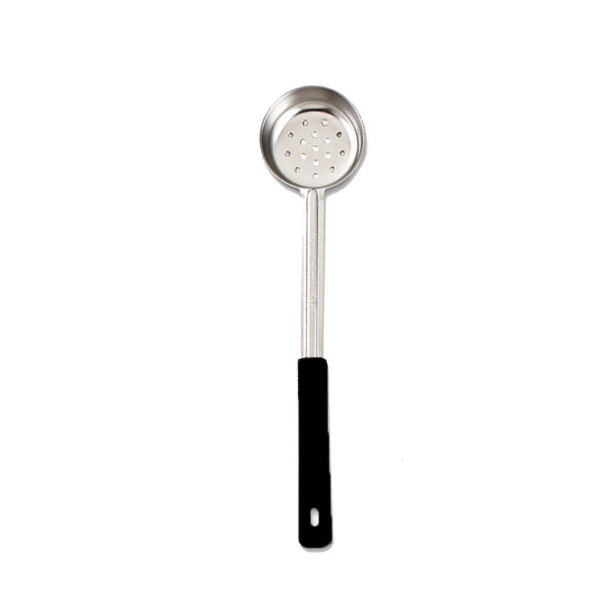 Browne Perforated Spoodle/Portioner, Black Handle, 6 oz – ChefEquipment.com