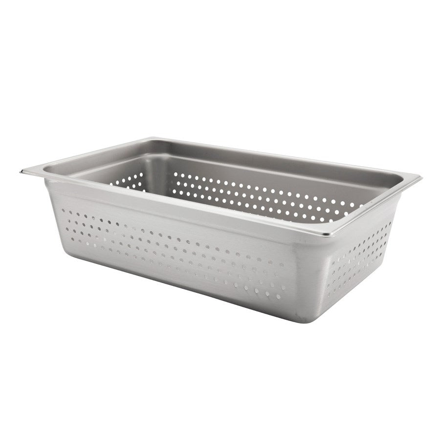 Browne Full Size Perforated Food Pan, 24 Gauge Stainless Steel ...