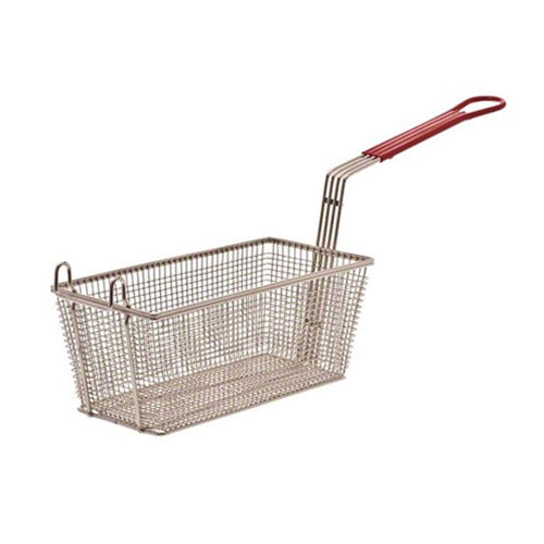 Pitco | SG14S Fryer Basket, 13 1/4” x 6 1/2” x 5 3/4”, Red Handle ...
